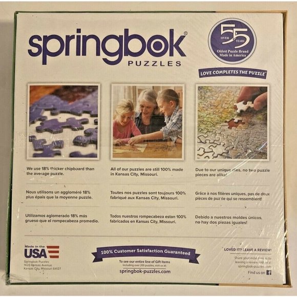 Springbok | Games | New Factory Springboks 00 Piece Jigsaw Puzzle ...
